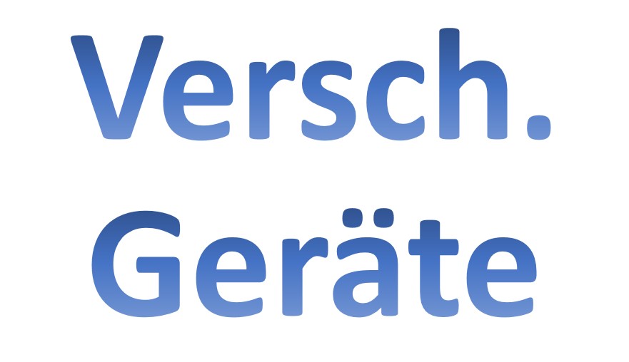 Versch. Geräte – Flughafenverband ADV
