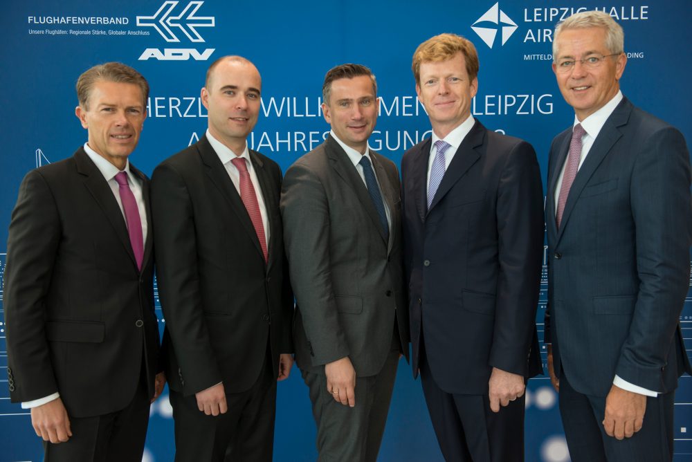 v. l. Ralph Beisel, ADV_Johannes Jähn, LEJ_Martin Dulig, SMWA Sachsen ...